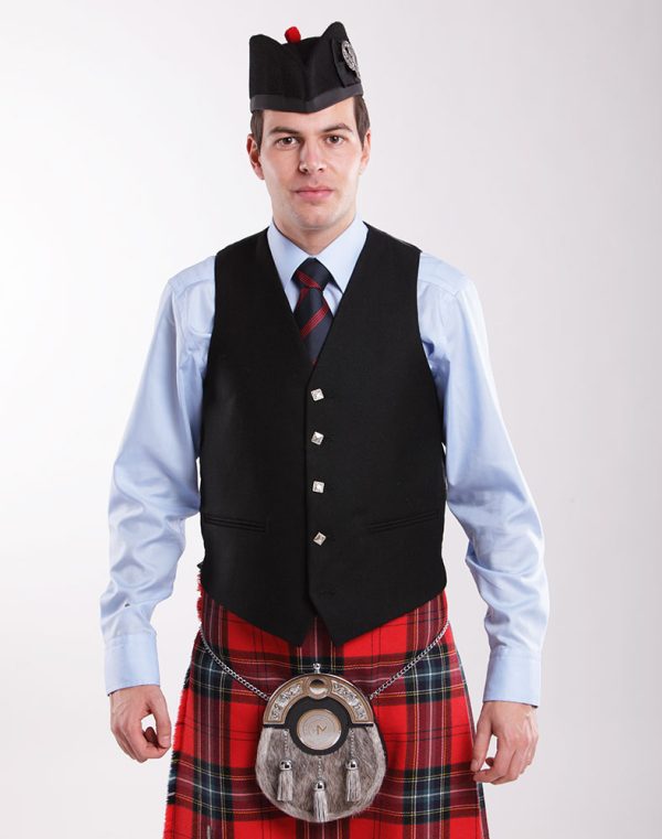 Piper Barathea Waistcoat - Easton Pipes & Dance